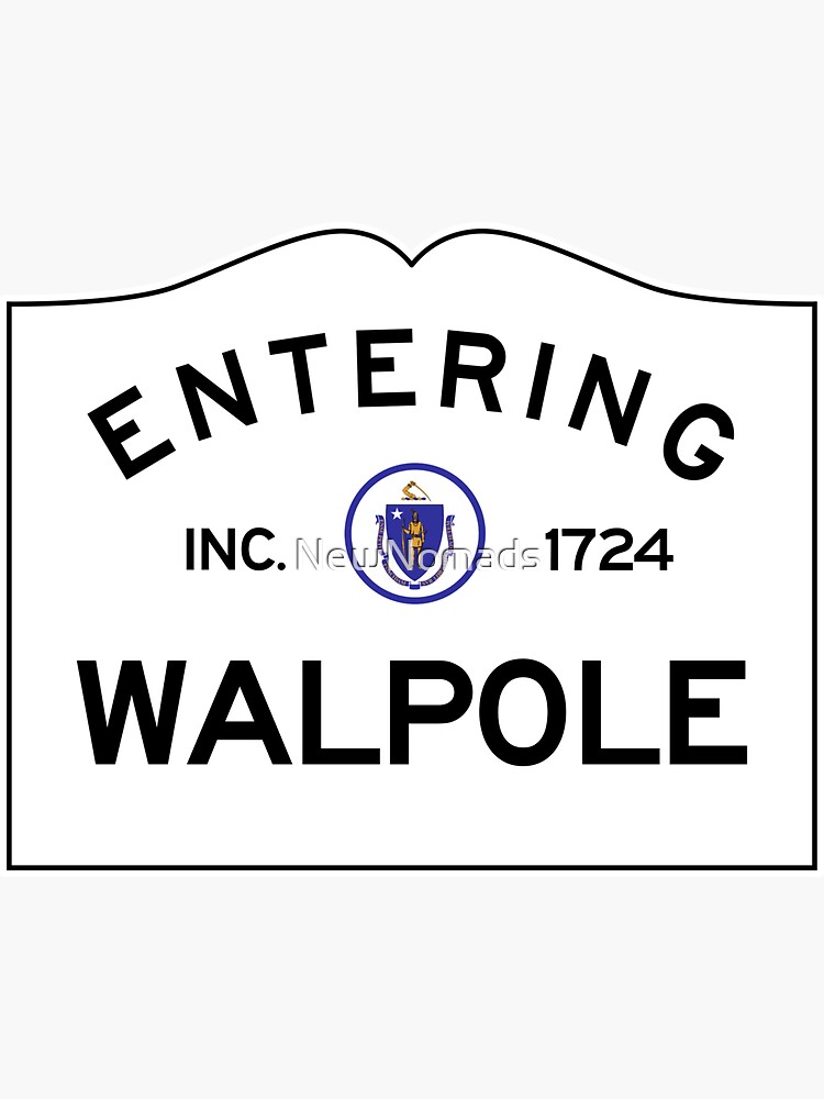 " Entering Walpole Massachusetts - Commonwealth of Massachusetts Road ...
