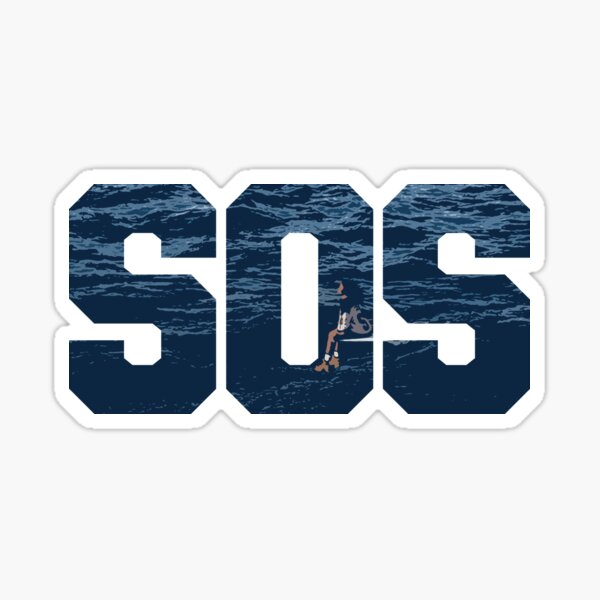 "SOS SZA (WHITE)" Sticker for Sale by sarascoprox | Redbubble