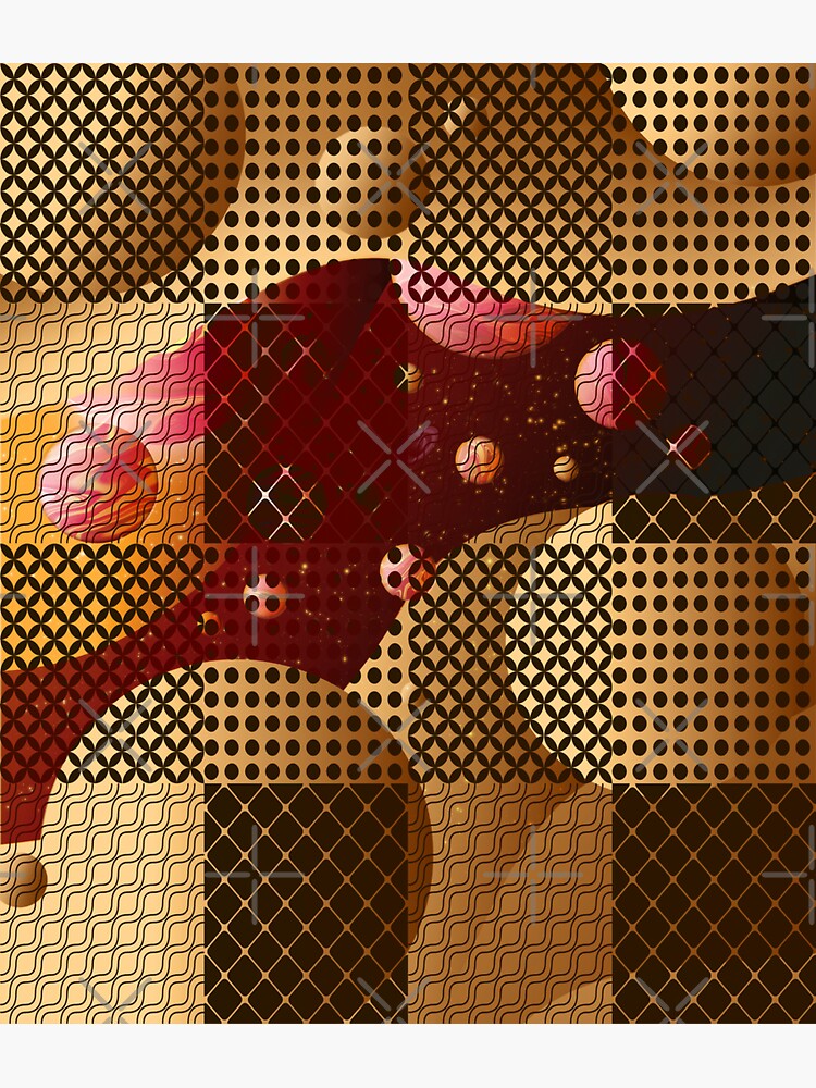 "Modern Checkered Floating bubbles graphic " Sticker for Sale by ...