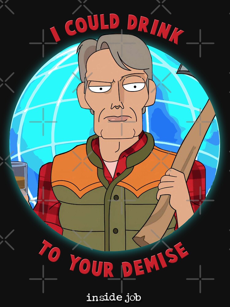 "Inside Job - Dietrich Kluge (Mads mikkelsen)" T-shirt for Sale by ...