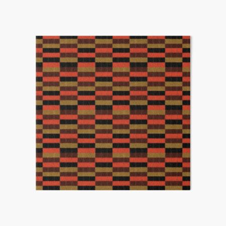 "District Line - LONDON UNDERGROUND seat cover moquette" Art Board ...