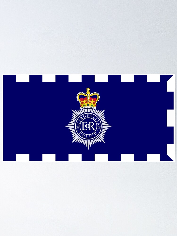 "Flag of Metropolitan Police Service" Poster for Sale by Shav | Redbubble