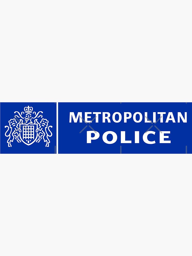 "Logo of Metropolitan Police Service" Sticker for Sale by Shav | Redbubble