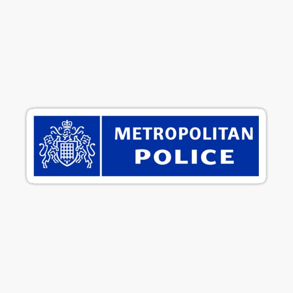 "Logo of Metropolitan Police Service" Sticker for Sale by Shav | Redbubble