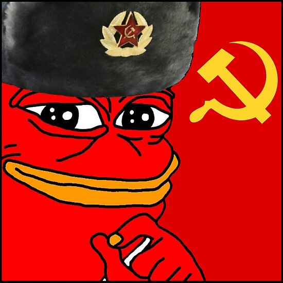"Communist Pepe" Poster by SCha | Redbubble
