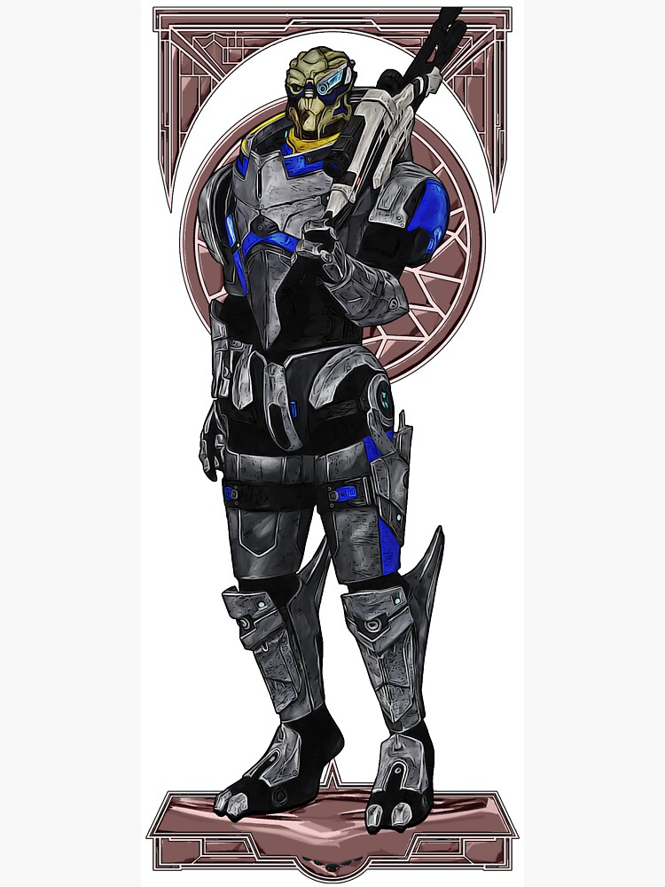"Garrus" Sticker for Sale by EverythingGleam | Redbubble