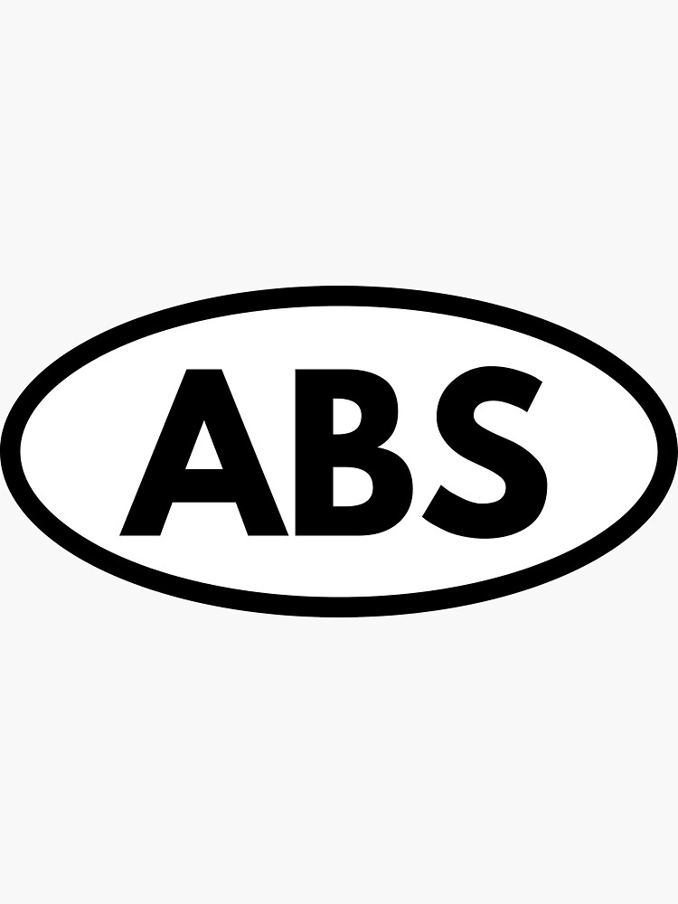 "ABS Filament (Acrylonitrile Butadiene Styrene) 3D Printing" Sticker ...