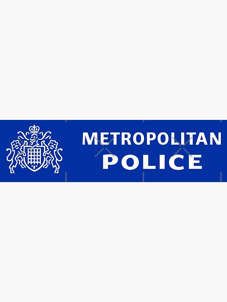 "Logo of Metropolitan Police Service" Poster for Sale by Shav | Redbubble