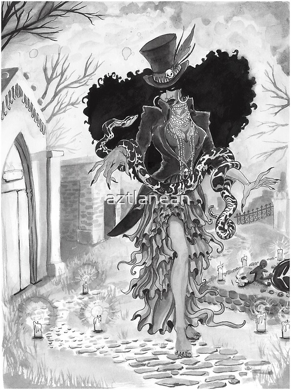 "Voodoo Priestess" by aztlanean | Redbubble