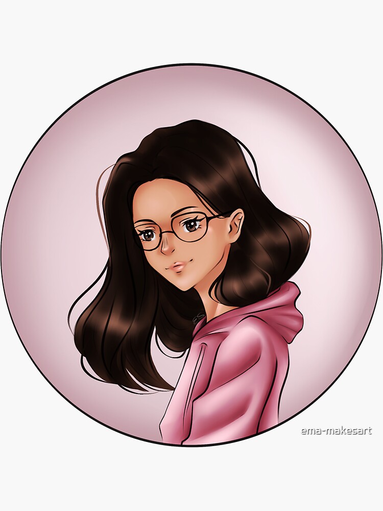 "The first official Ema Makes Art Logo" Sticker for Sale by ema ...