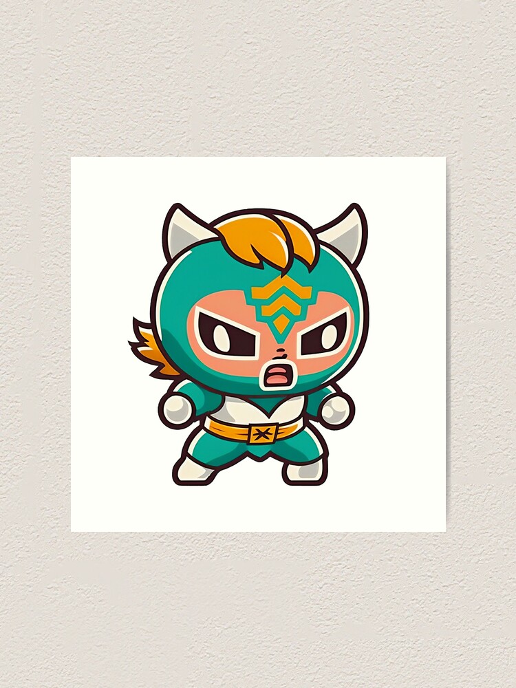"Lucha Libre Cats | Mexican Wrestling | Kawaii Cats | Chibi Cats ...
