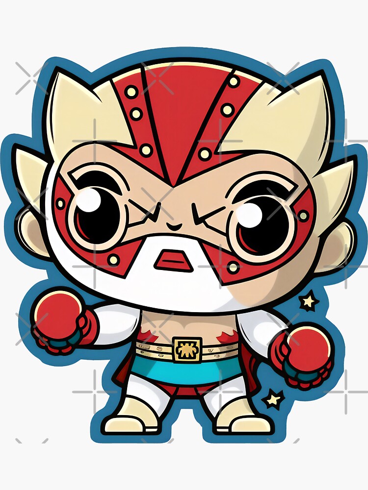 "Lucha Libre Cats | Mexican Wrestling | Kawaii Cats | Chibi Cats ...