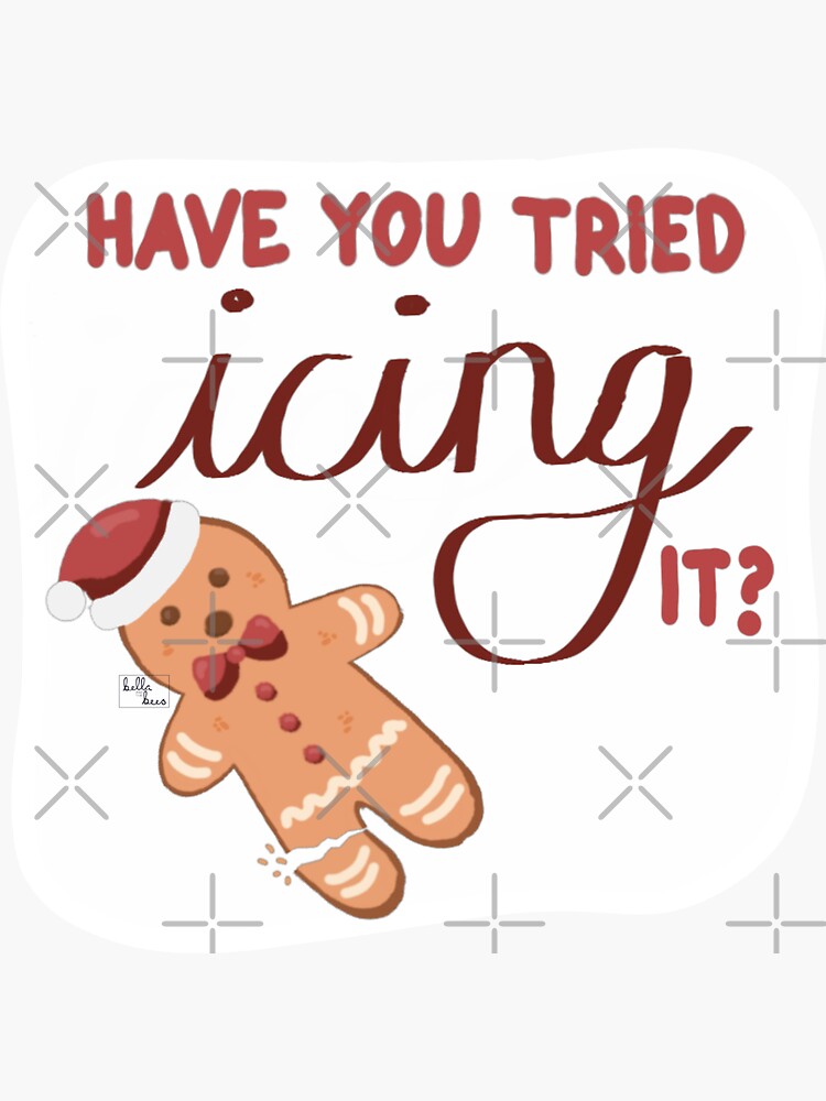 "the R.I.C.E. method man " Sticker for Sale by BellaAndTheBees | Redbubble