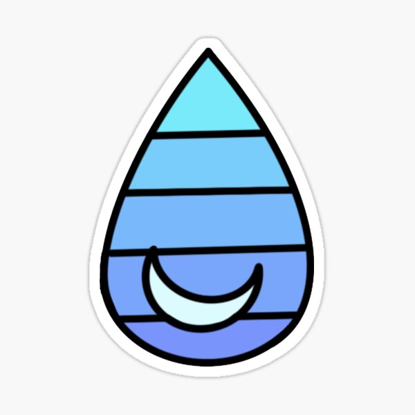 "Water Type Symbol" Sticker for Sale by jraptorrex | Redbubble