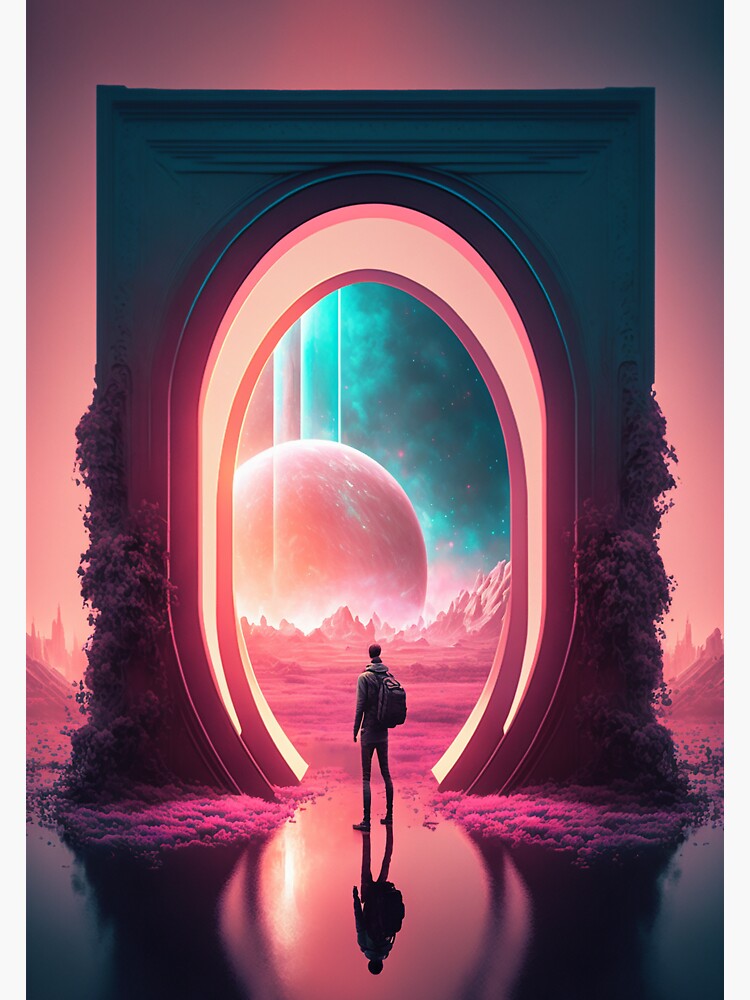 "Portal" Sticker for Sale by GustavoNovaes | Redbubble