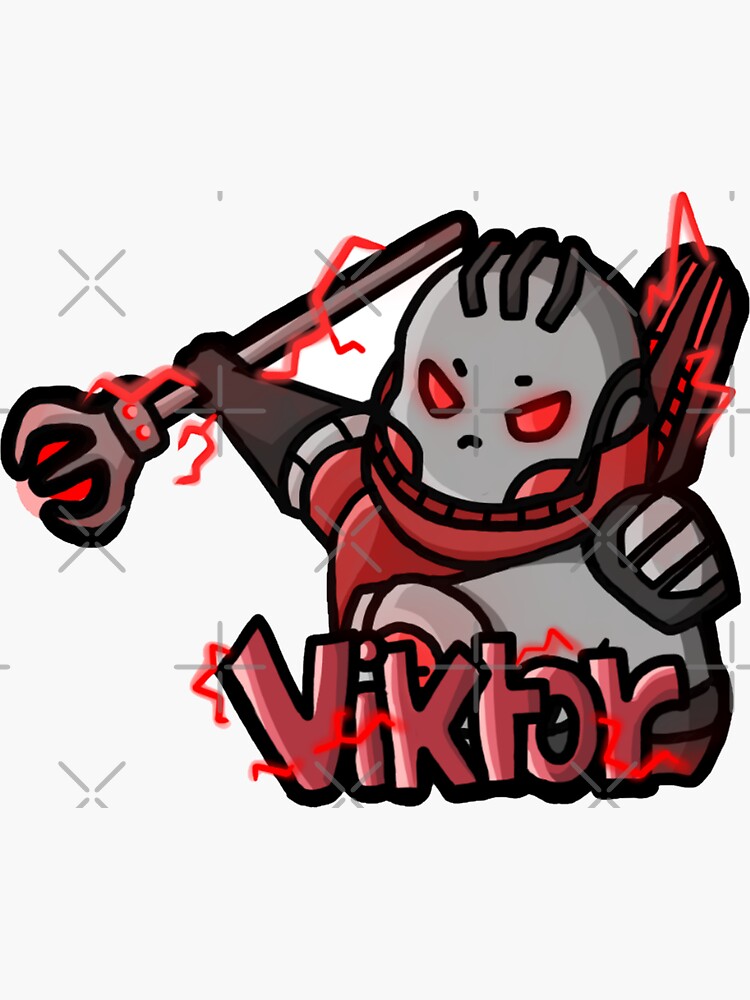 "Viktor créateur " Sticker for Sale by EestiaShop | Redbubble