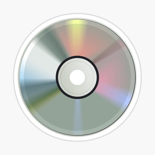 "Compact Disc" Sticker for Sale by dunakin | Redbubble