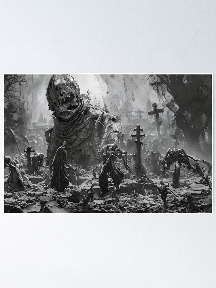 "Undead Legion - The army awakens" Poster for Sale by darkfantasy-atk ...