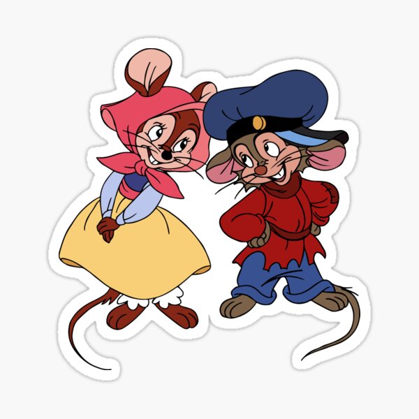 "Fievel" Sticker for Sale by Dakhin40 | Redbubble