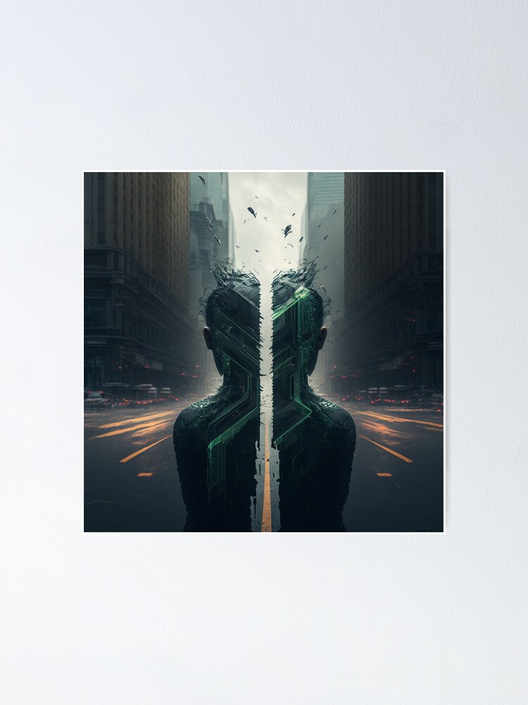 "The Matrix Series, Matrix Glitch Code" Poster for Sale by ...