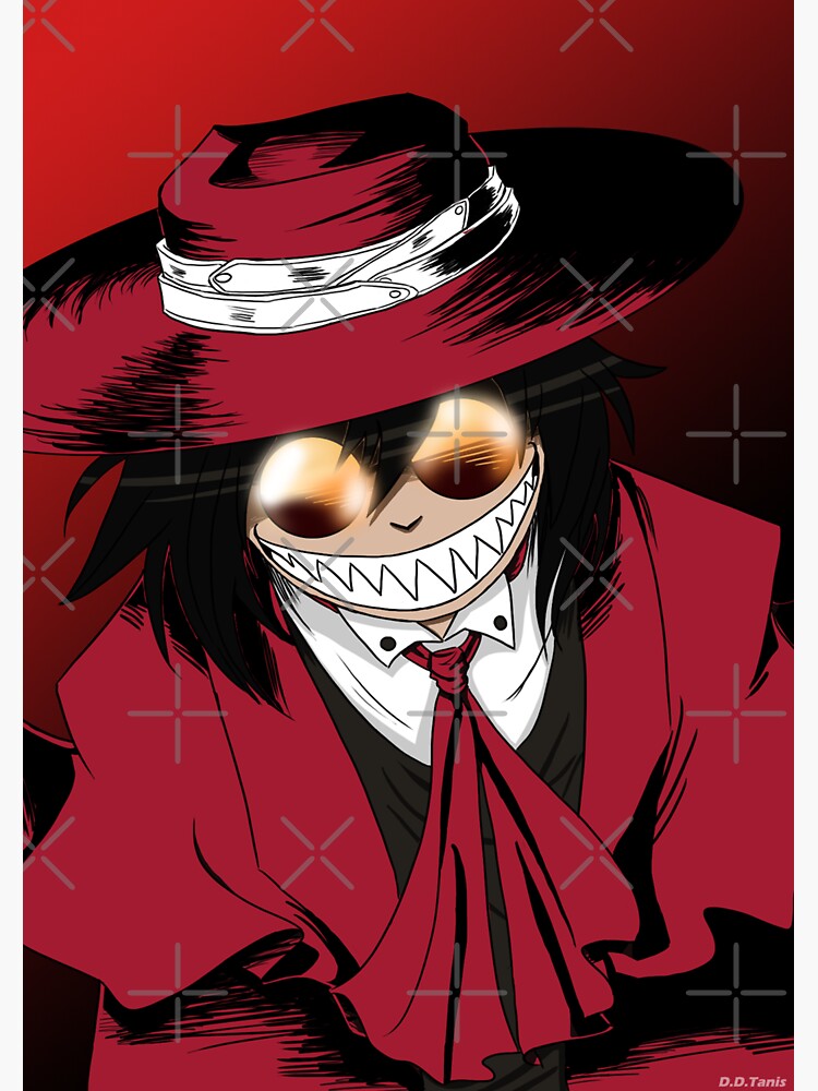 "Alucard" Sticker for Sale by DarkDragonTanis | Redbubble