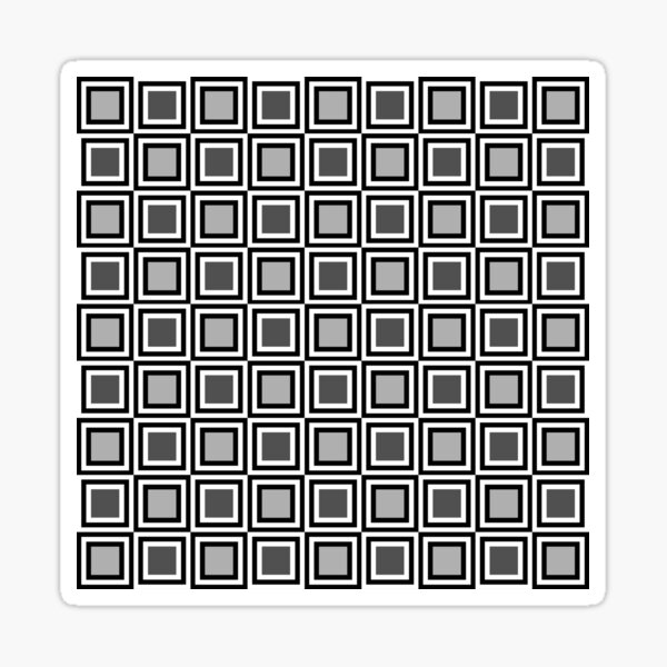 "Box Within Box Pattern no. 41" Sticker for Sale by NeilFeigeles ...