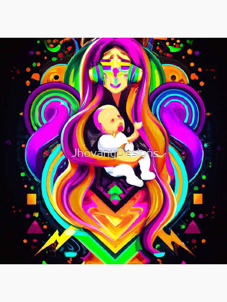 "rave baby rave mom digital art " Poster for Sale by JhovanyDesigns ...