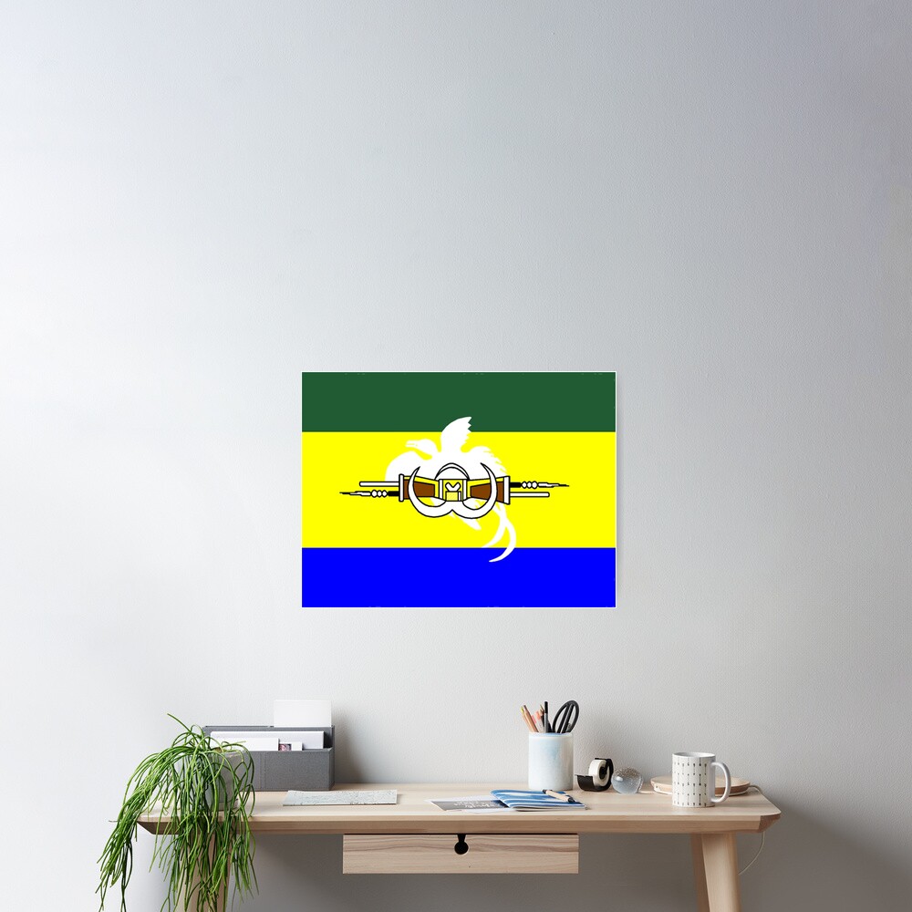 "Papua New Guinea Provincial Flags, Flag of Morobe Full Designs and Prints for Home Décor and ...