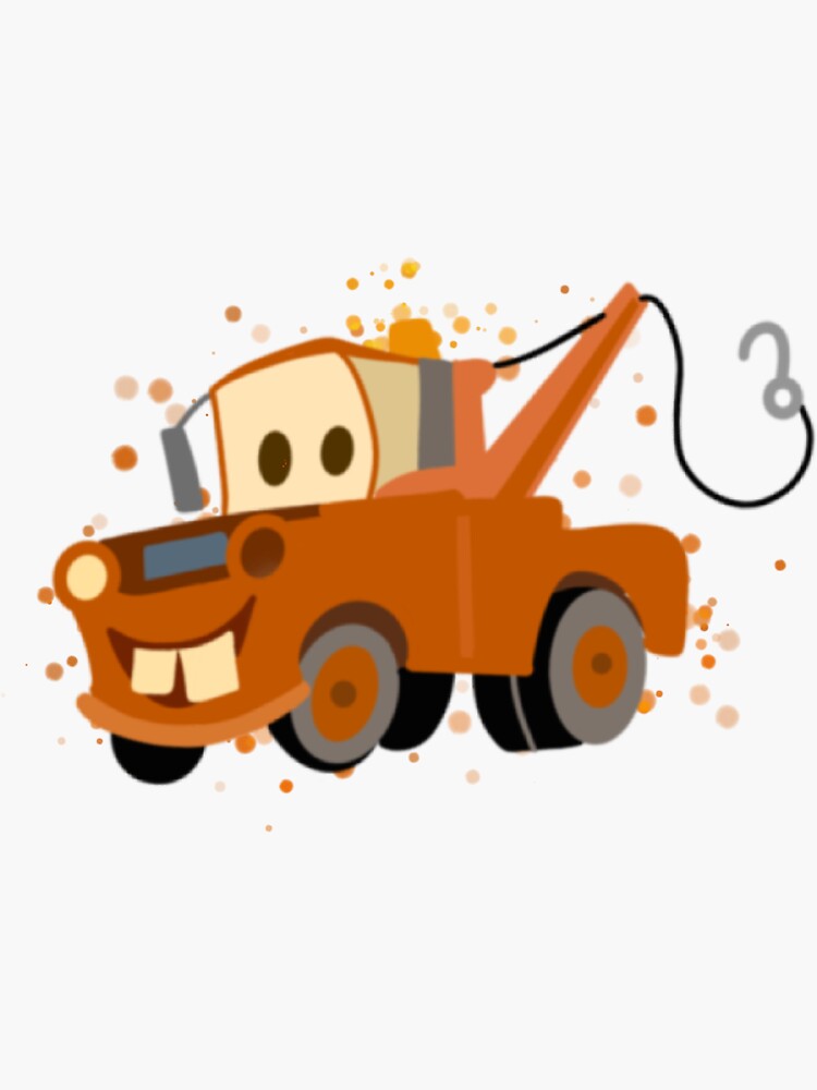 "Mater" Sticker for Sale by qladou | Redbubble