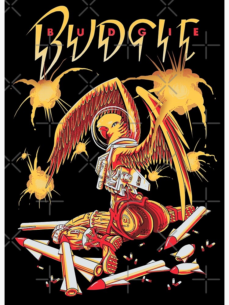 "Budgie Band Budgie" Poster for Sale by RafaelLima7 | Redbubble