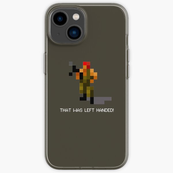 "Command & Conquer - Commando - "That was left handed!"" iPhone Case ...