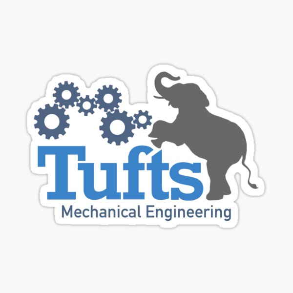 "Tufts University Mechanical Engineering" Sticker for Sale by ...
