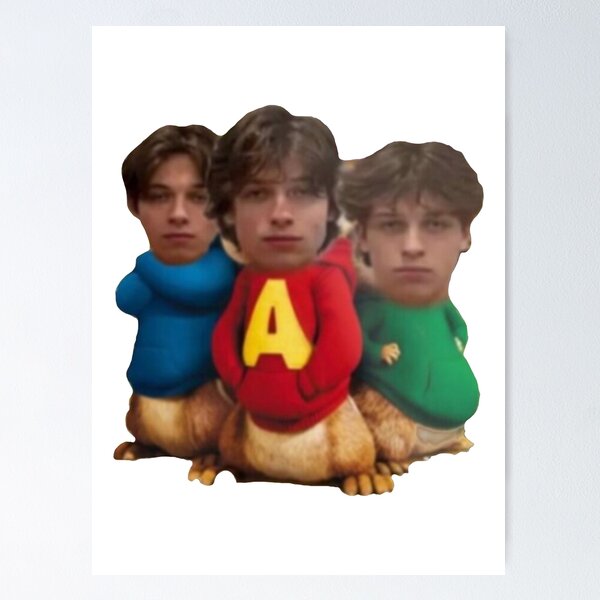 "sturniolo triplets funny" Poster for Sale by JohnathaPhillip | Redbubble