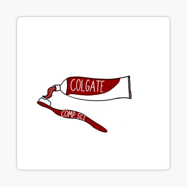 "Colgate Computer Science Department" Sticker for Sale by blejsart ...