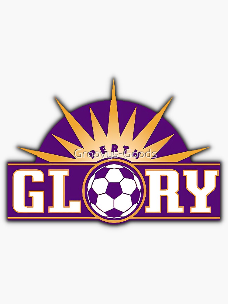 "Retro Perth Glory Football Club Logo 1996" Sticker for Sale by Groovys ...