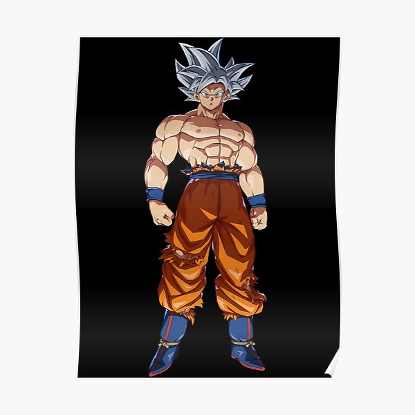 "DBFZ Ultra Instinct Goku render" Poster for Sale by SmasherDesigns ...