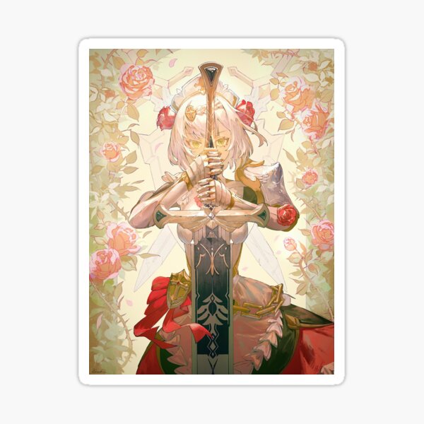 "Noelle Genshin Impact" Sticker for Sale by Silviarts | Redbubble