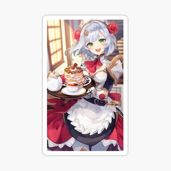 "Noelle Genshin Impact" Sticker for Sale by Silviarts | Redbubble
