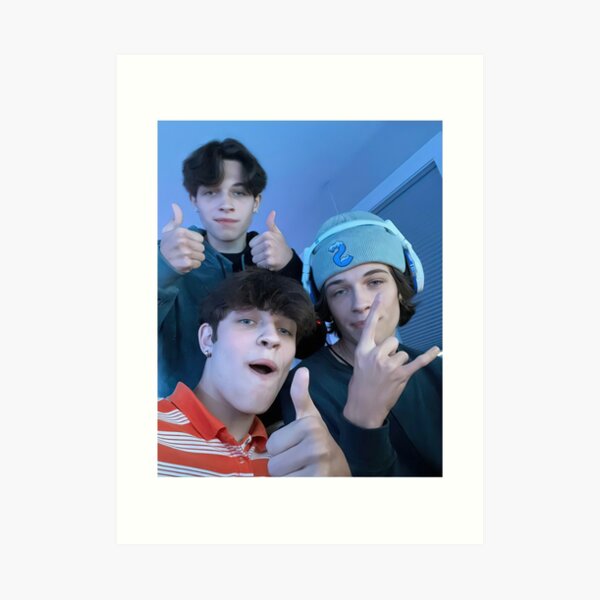 "Sturniolo Triplets Teams" Art Print for Sale by SylviaSaunders | Redbubble