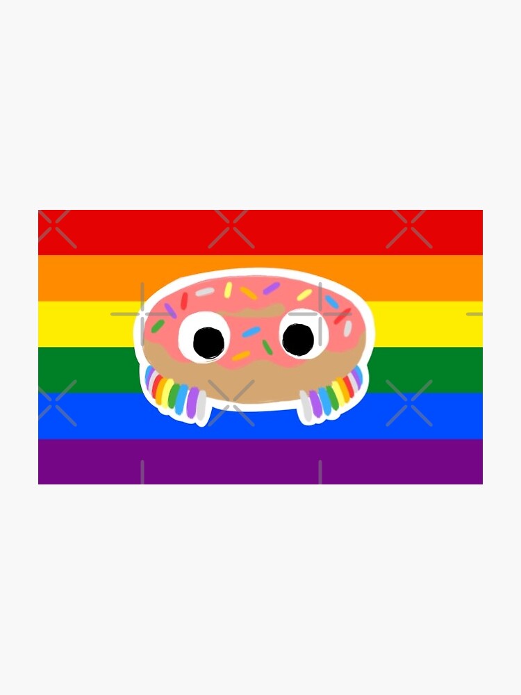 "Gay Pride Sprinklepede Bugsnax" Sticker for Sale by Penguininja ...