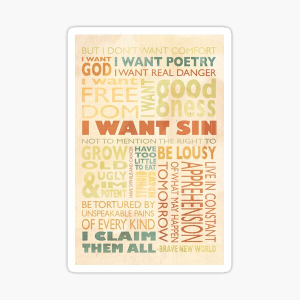 Brave New World Soma Gifts & Merchandise | Redbubble