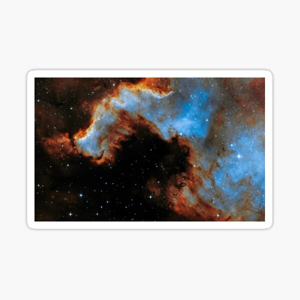 "North America Nebula" Sticker for Sale by Lrenz | Redbubble
