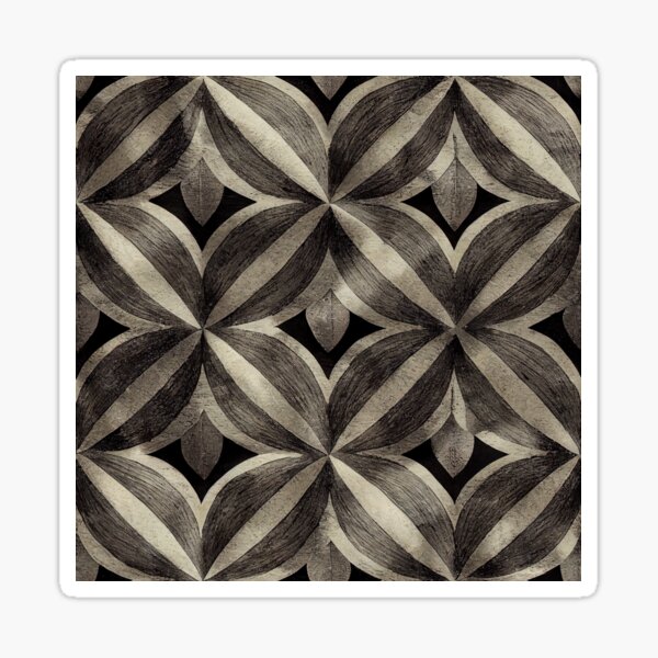"Graphite Trellis" Sticker for Sale by Patternifico | Redbubble