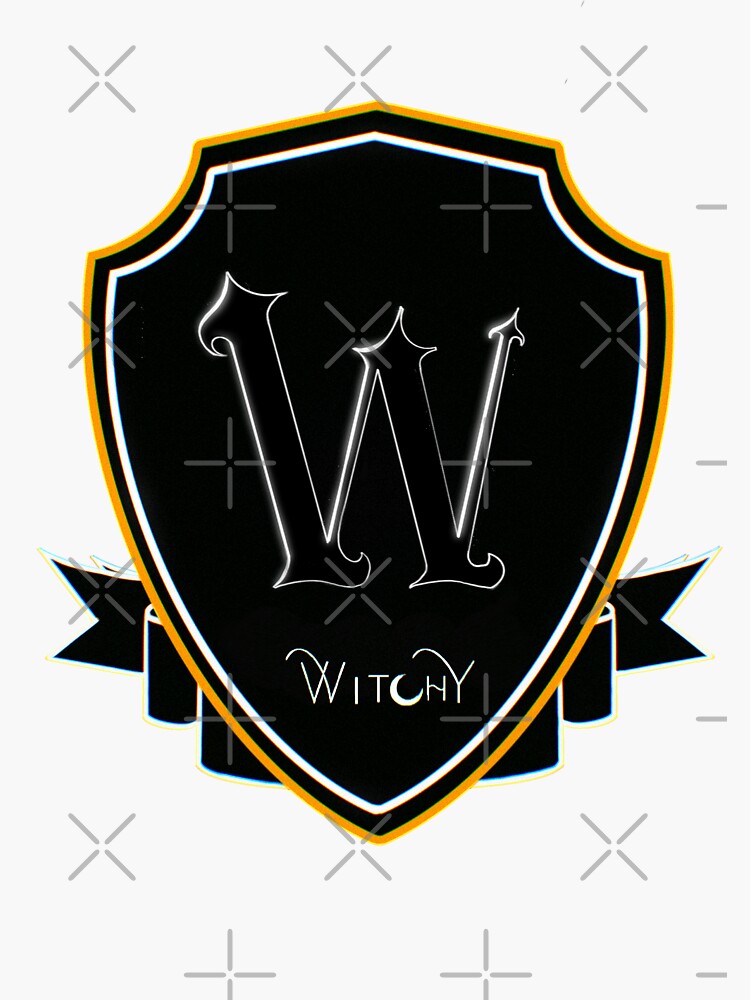 "Witchy Academy Sign" Sticker for Sale by xsaxsandra | Redbubble