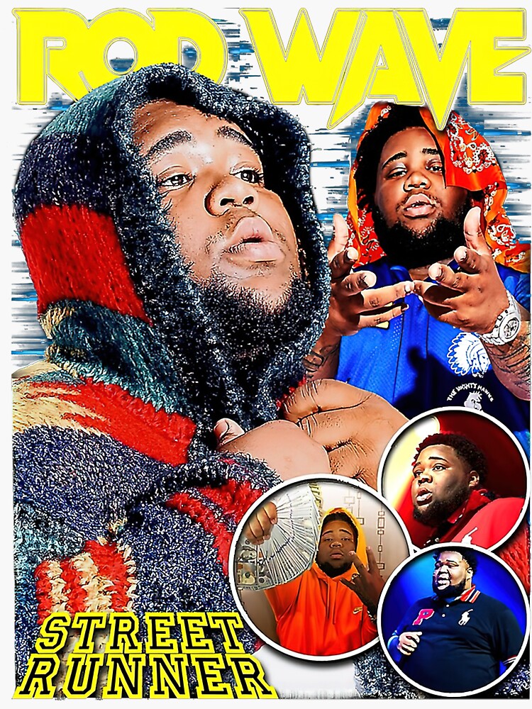 "Vintage Rod%Wave% Tour 2022, Rod%Wave% Beautiful Mind Strong Vicoe ...