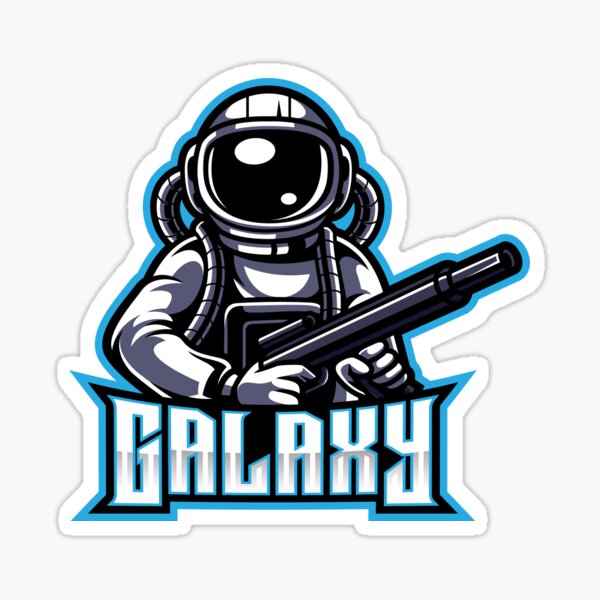 "Galaxy Fighters" Sticker for Sale by WOLFFOLINS | Redbubble