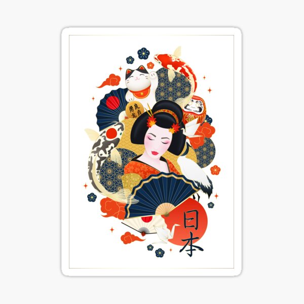 "Great Nippon Vibs" Sticker for Sale by Hachikos | Redbubble