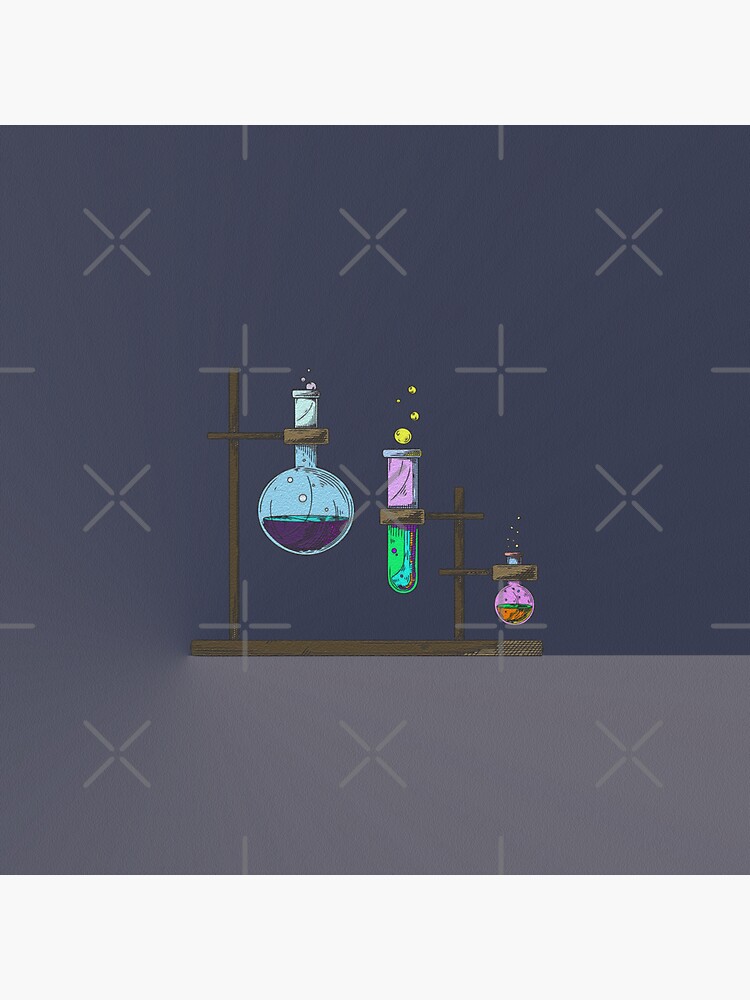 "ChemOil" Sticker for Sale by Elf-mama | Redbubble