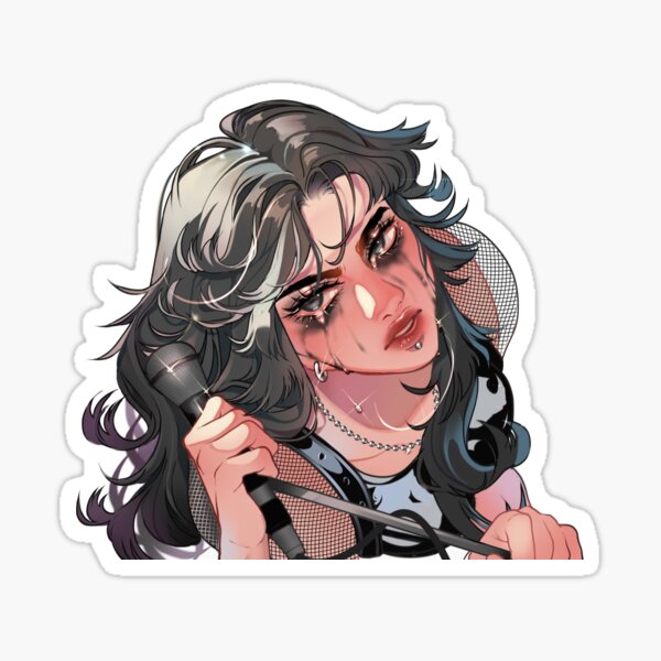 "Sad Women Singer holding a microphone 2, Traurige Sängerin mit ...