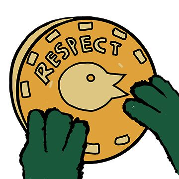 "DHMIS Duck Respect Coin" Sticker for Sale by bangthedoldrums | Redbubble